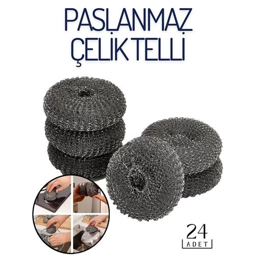 Transformacion Çelik Tel Bulaşık Teli Vick Design 24 Lü 718627 ...