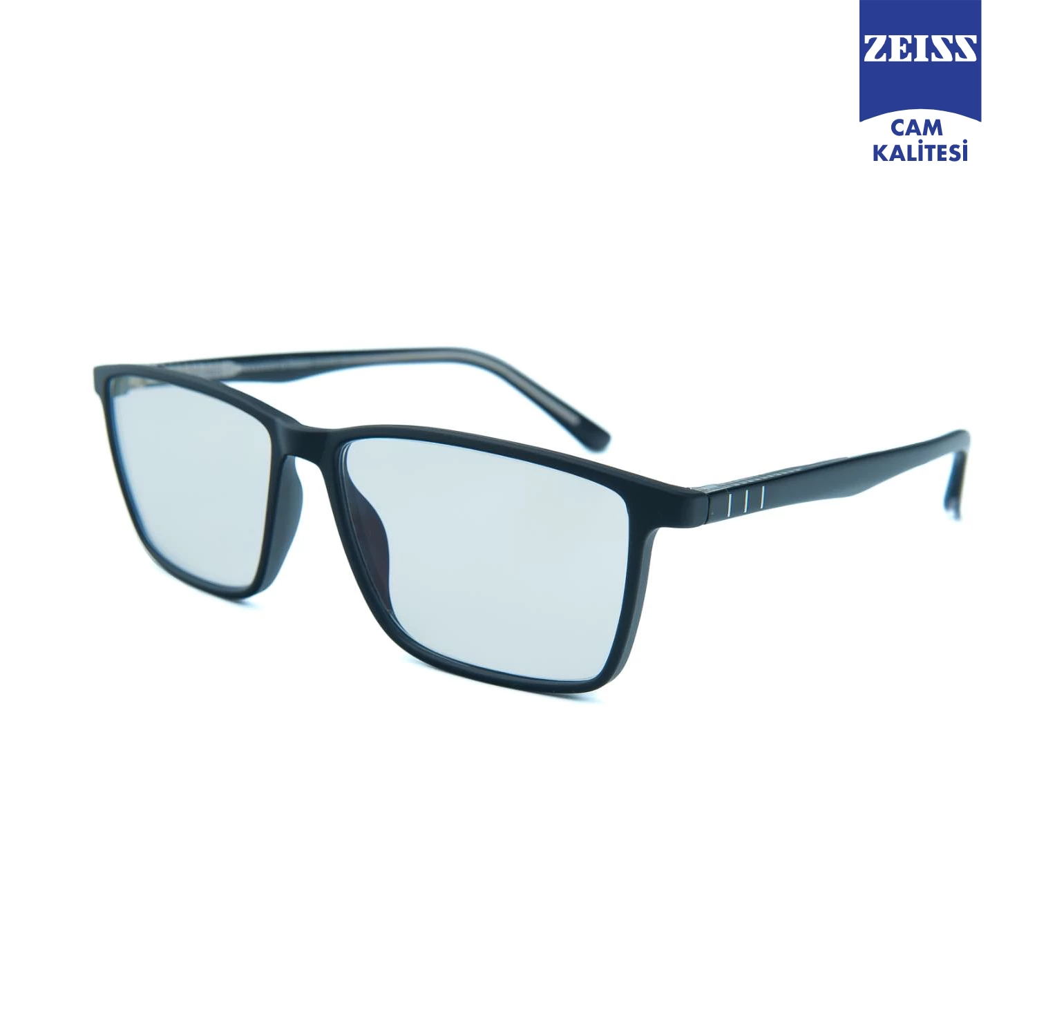 Toa 8305 C2 52 Unisex Dikdörtgen Mavi Kemik Mavi Işık Korumalı ...