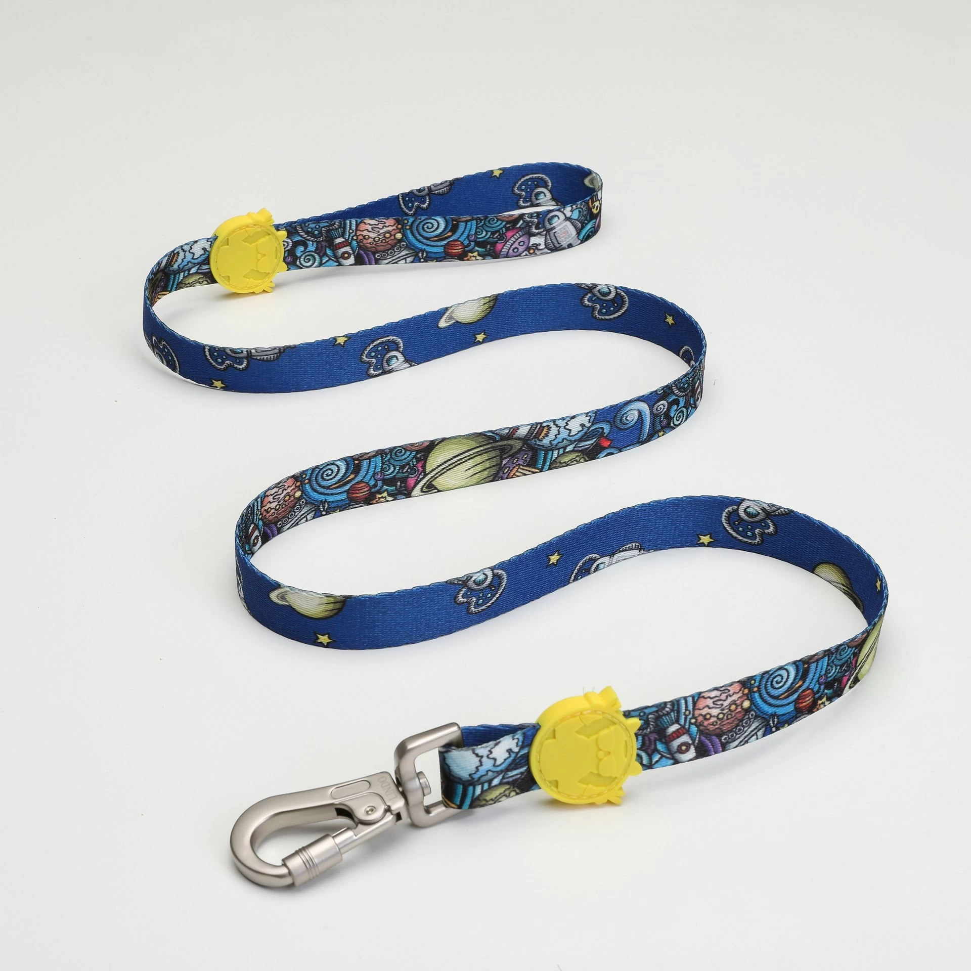 Lindo Dogs Apollo Köpek Gezdirme Kayışı Mavi/sarı Medium - allkaria.com