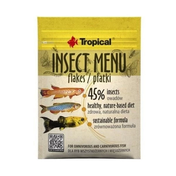 Tropical Insect Menu Larva Proteinli Pul Balık Yemi 12 Gr - allkaria.com