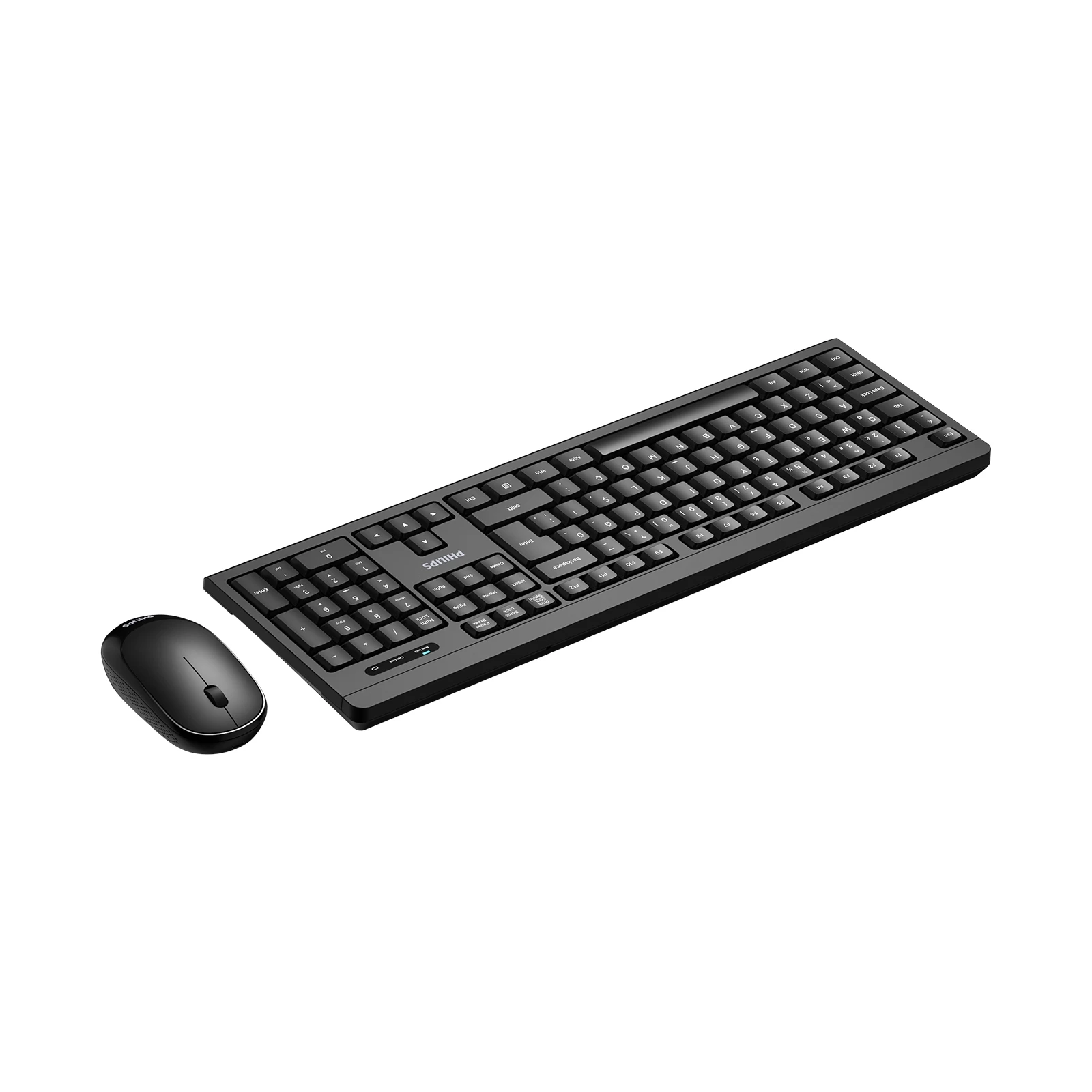 Philips Kablosuz Klavye&mouse Set Spt6324 Sİyah - allkaria.com